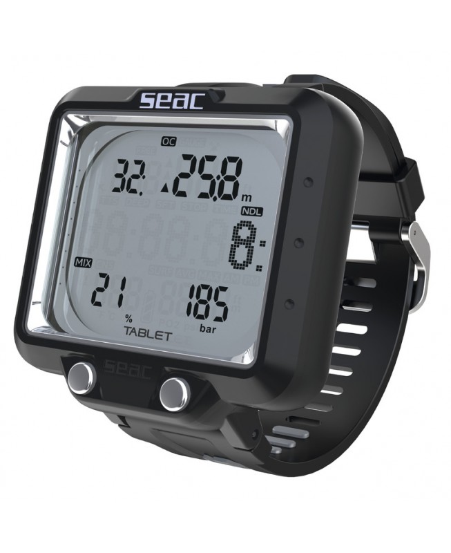 Underwater Computer Seac Tablet 2025 + Transmitter Color GRIGIO Taglia TU